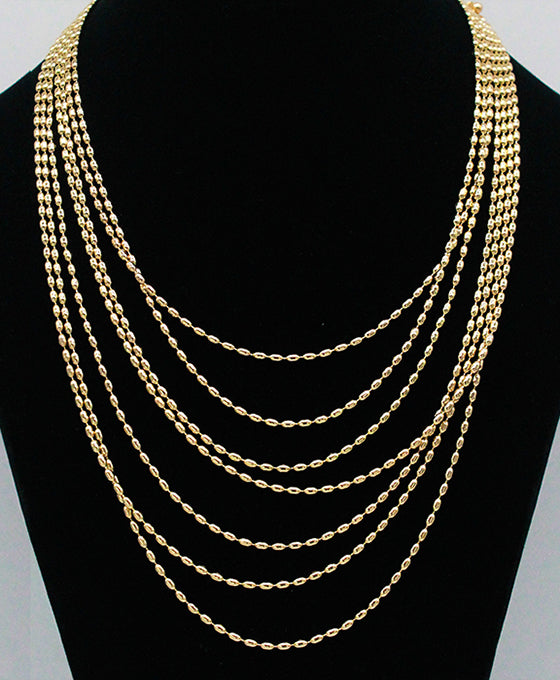 Multi Layered Chain Necklace