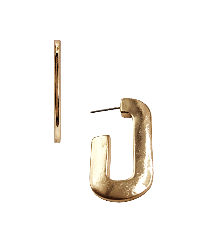 U Shape Hoop Earring