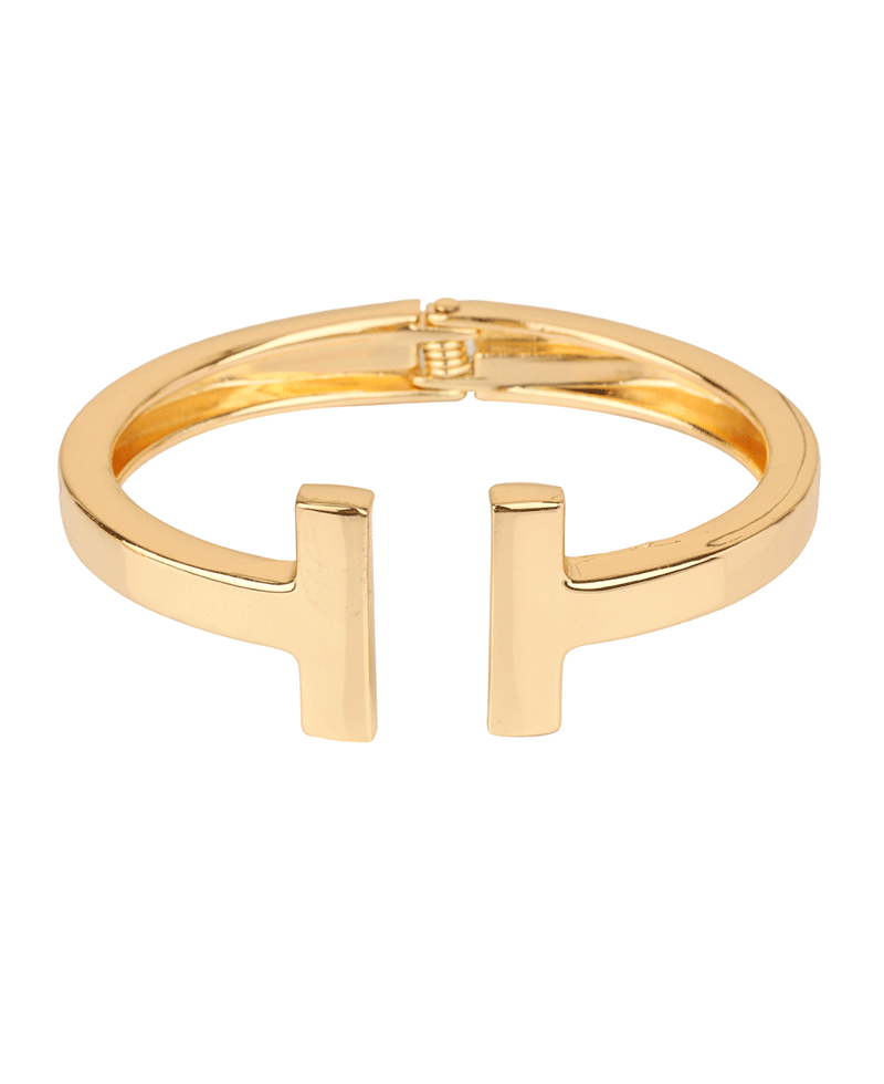 Metal Bangle Hinge Bracelet